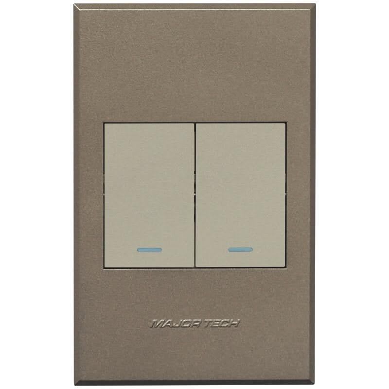 Stylish and Reliable Veti 3 Two Lever One Way Light Switch Ideal for M