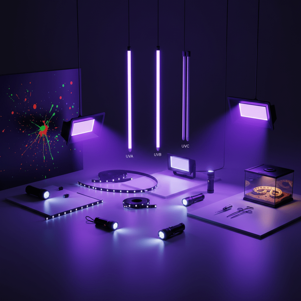 UV Lighting South Africa | UVA UVB UVC LED & Black Lights – Future ...