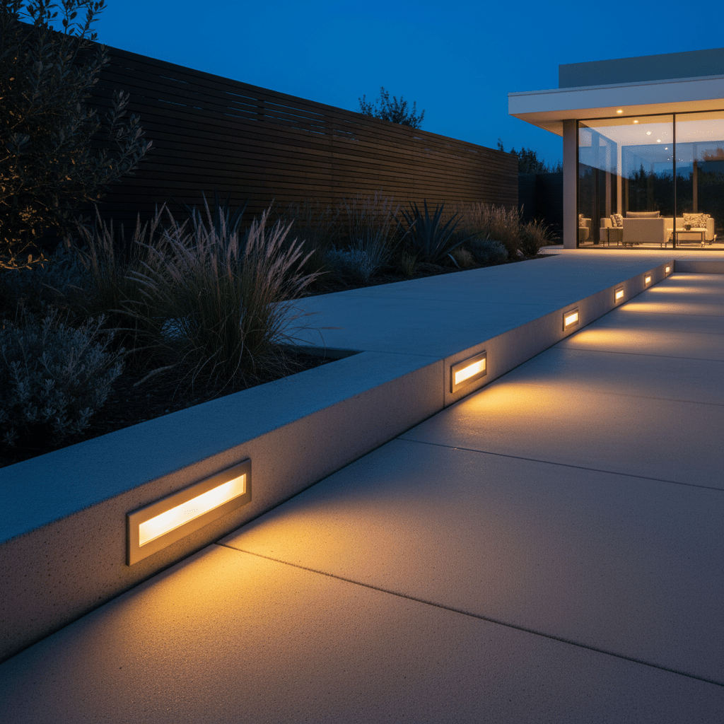 Outdoor Foot Lights | Low Level Step & Pathway Lighting – Future Light ...