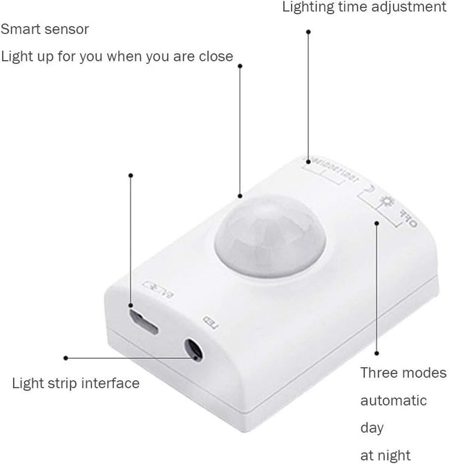 Rechargeable Motion Sensor LED Strip Light Kit | Buy Online & Save!