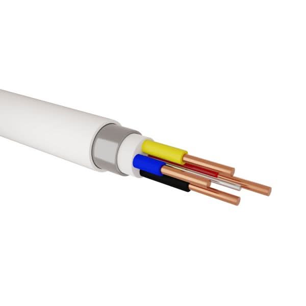 1.5mm White Cable 4+C+E Surfix - SKU W302 WH – Future Light - LED ...