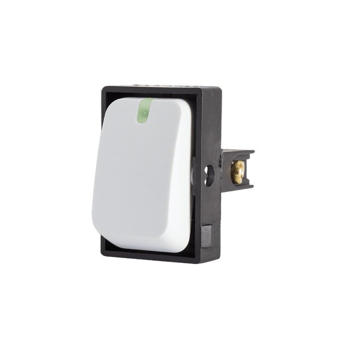 White 1 Lever 2 Way Switch - ECP601/2 WHITE