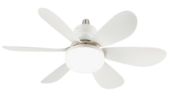 Mini E27 Ceiling Fan with Light and Remote Control | Buy Online & Save!