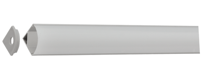 LED Extrusion Corner A13 Profile 2m - Diffused Light Solution – Future ...