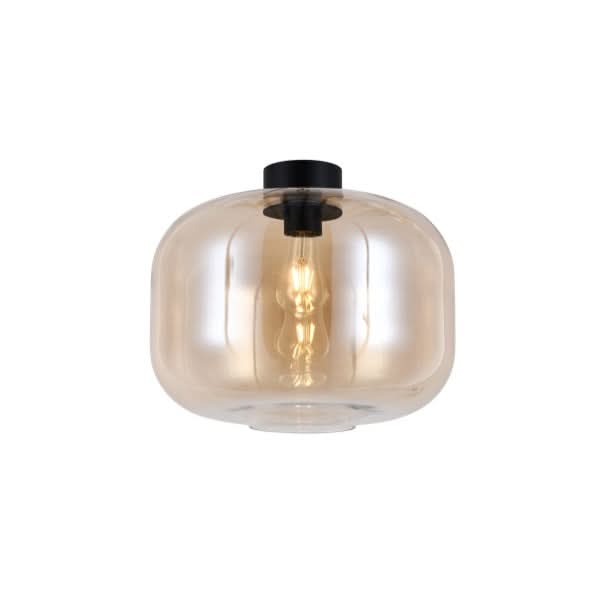 Amber Cake Ceiling Light - Warm Glow for Dining & Living Spaces