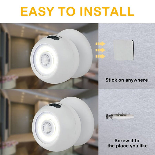 Battery Operated - Motion Sensor, Portable, Magnetic LED Light | Buy ...