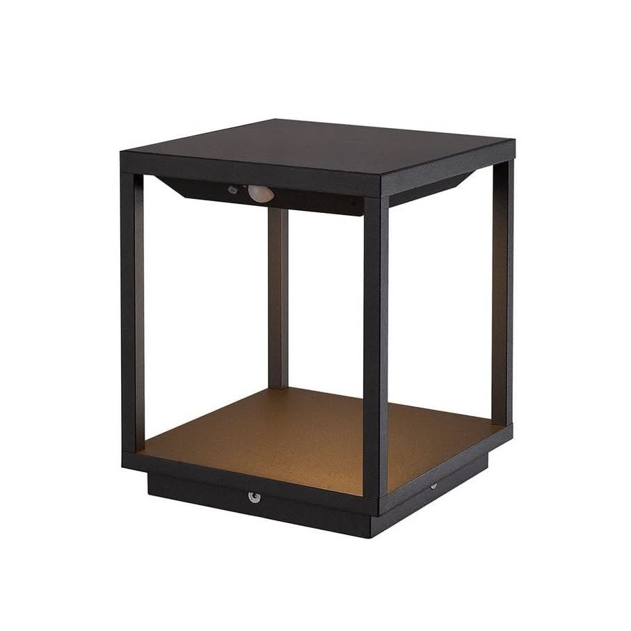 Spazio Solar Cage Light - Motion-Activated Outdoor Illumination ...