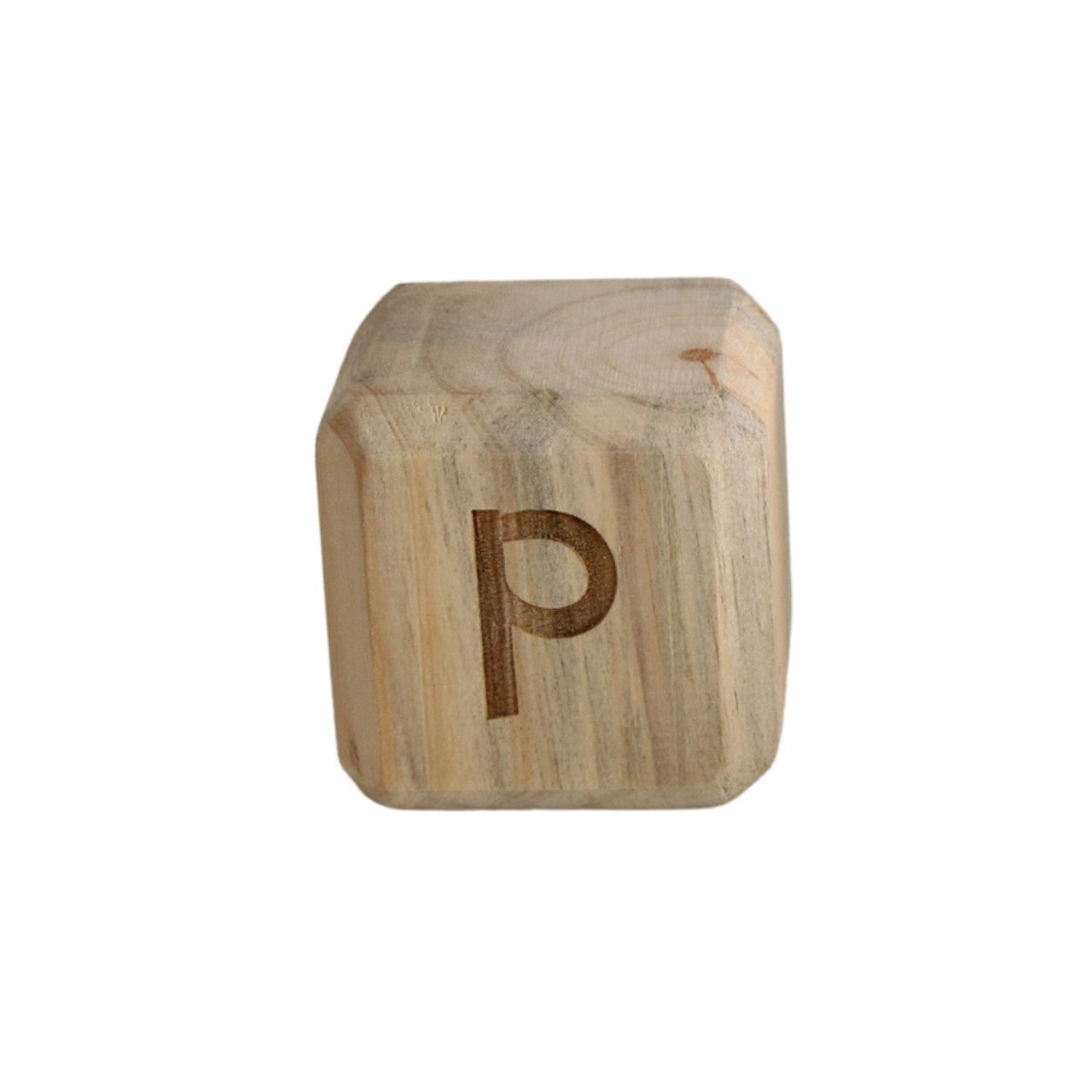 Wooden Alphabet Block - P - Future Decor – Future Light - LED Lights ...