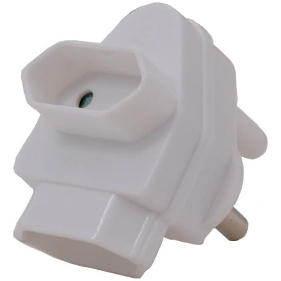 RSA Twin Euro Adaptor – Dual Charging for Home & Travel
