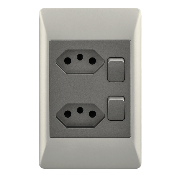 Plug - 2 New RSA Sockets with Switches - Shop Now for Convenience
