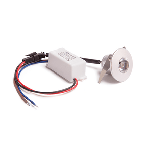 LED Starlight Downlight – 1W Mini Display Light, Chrome or White