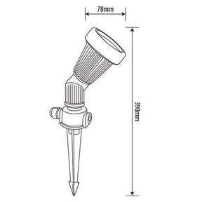 LED Garden Spike - 7W | Energy-Efficient Outdoor Lighting