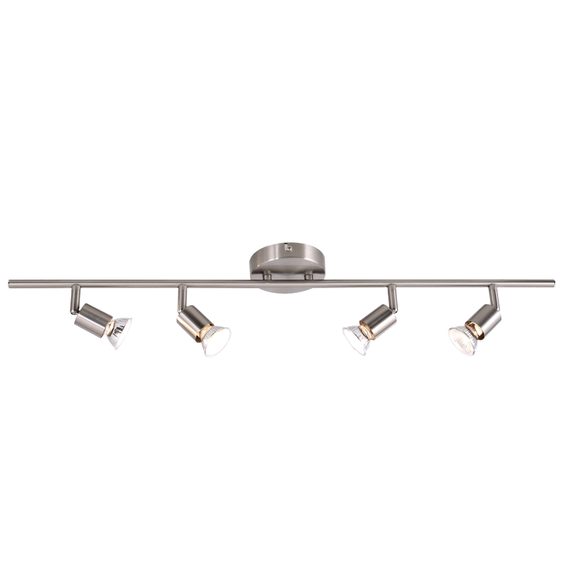 4 Light Satin Chrome Ceiling Spotlight | Future Light - LED Lights ...